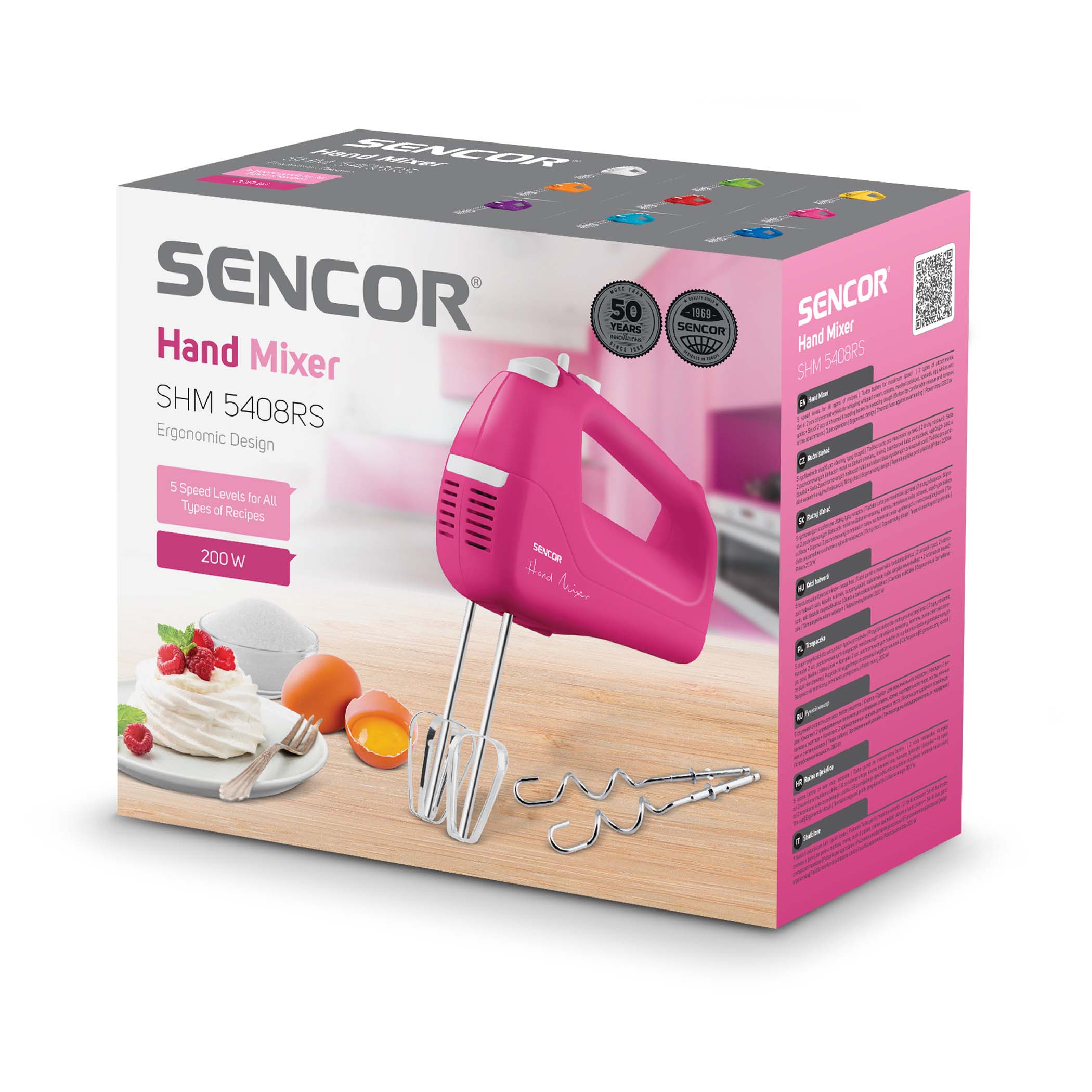 Hand Mixer | SHM 5408RS | Sencor.com