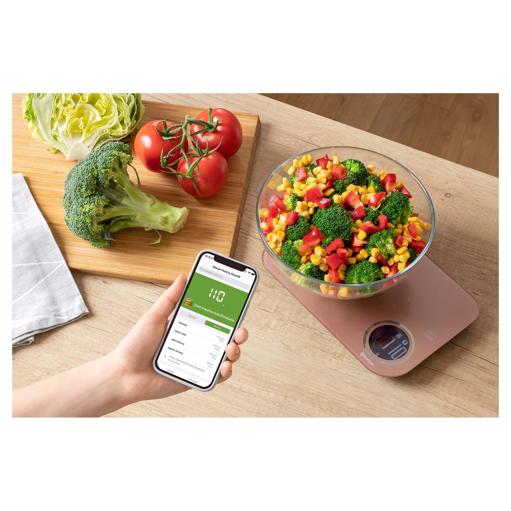 Smart Bluetooth Kitchen Scale | SKS 7078BK | Sencor.com