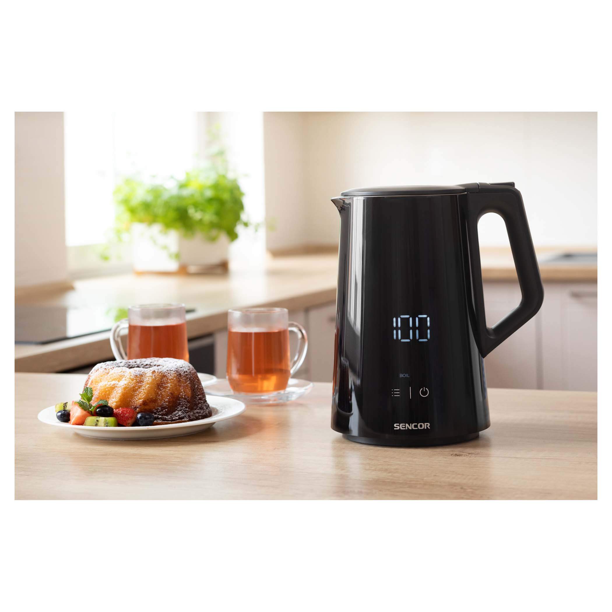 Variable Temperature Electric Kettle | SWK 0590BK | Sencor.com
