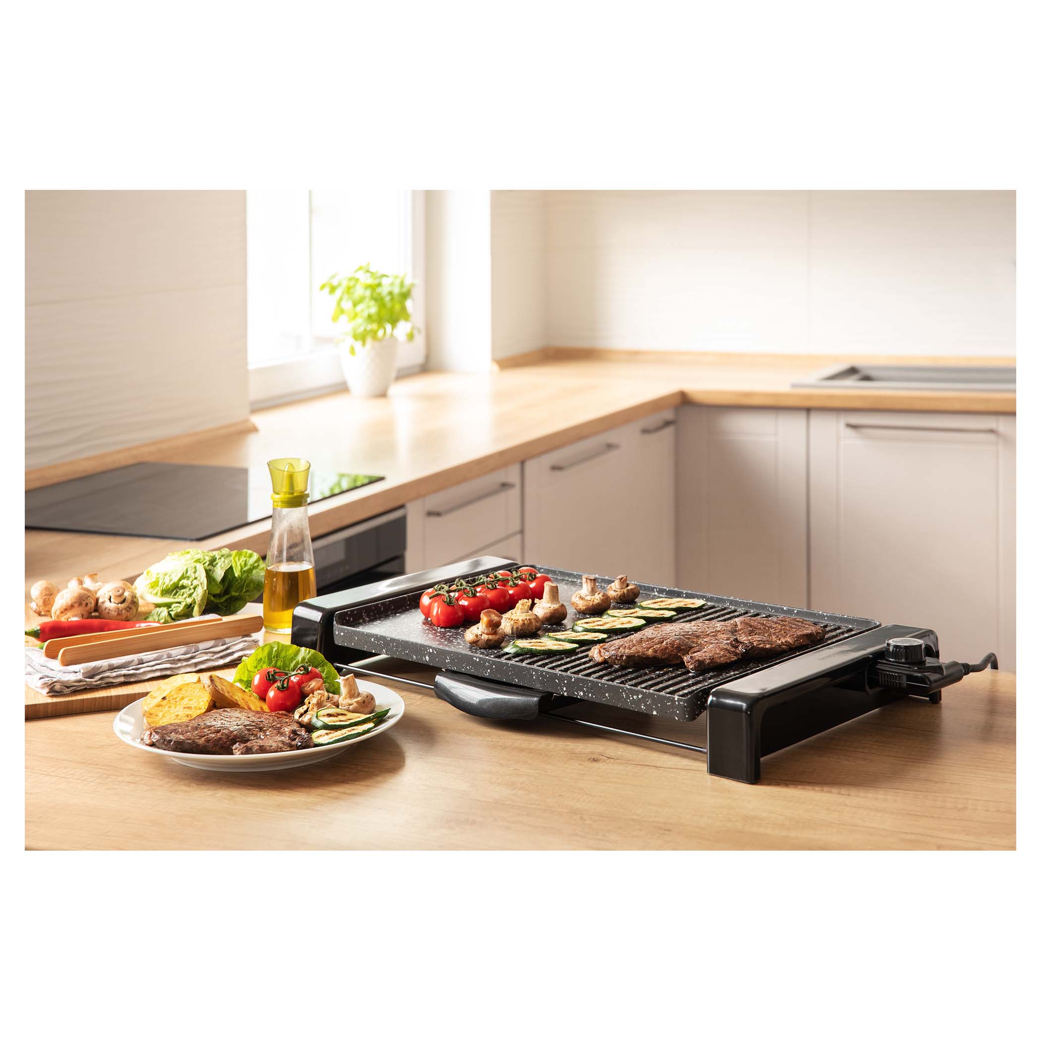 Tabletop Electric Grill | SBG 108BK | Sencor.com