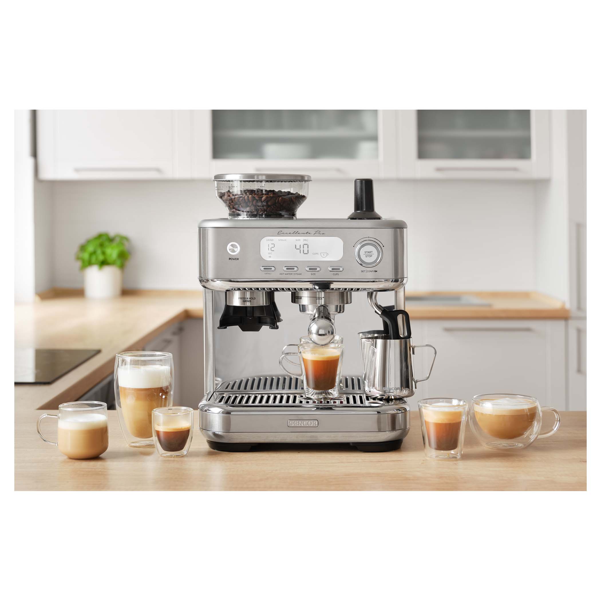 Espresso Machine | SES 6050SS | Sencor.com