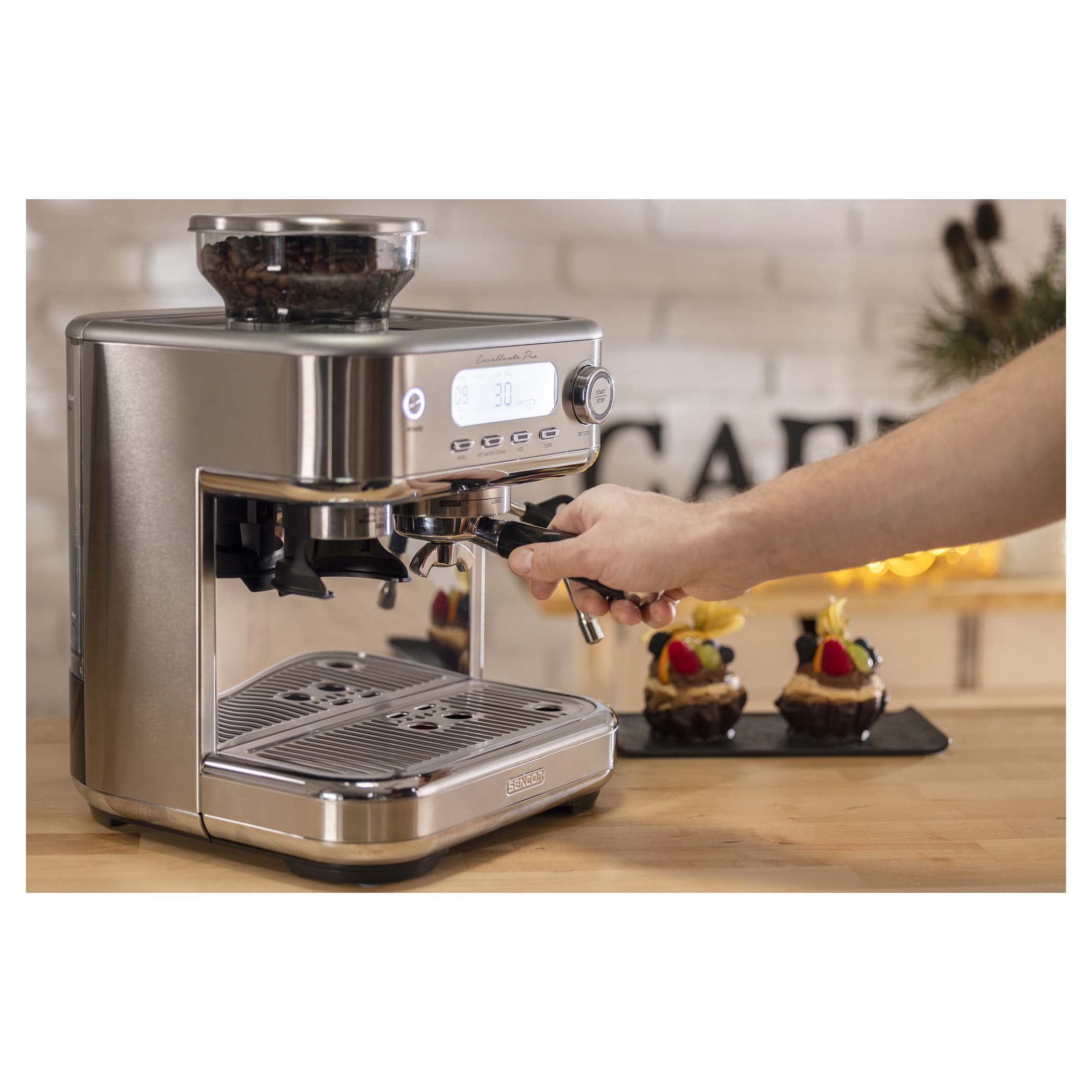 Espresso Machine | SES 6050SS | Sencor.com