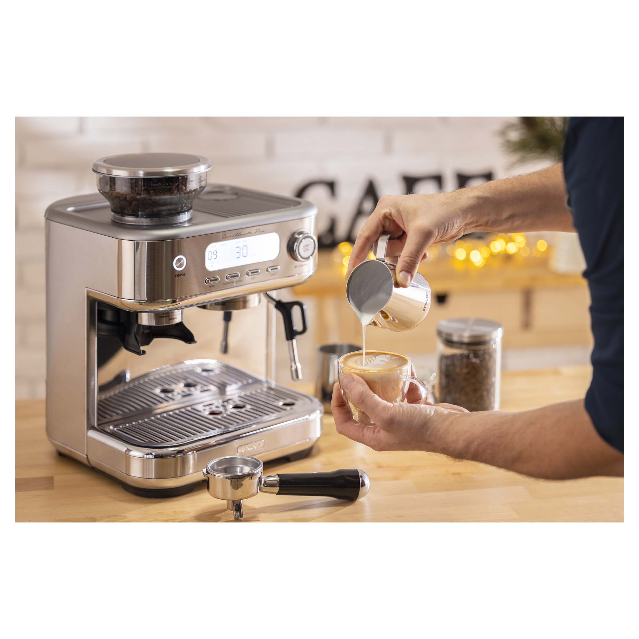 Espresso Machine | SES 6050SS | Sencor.com