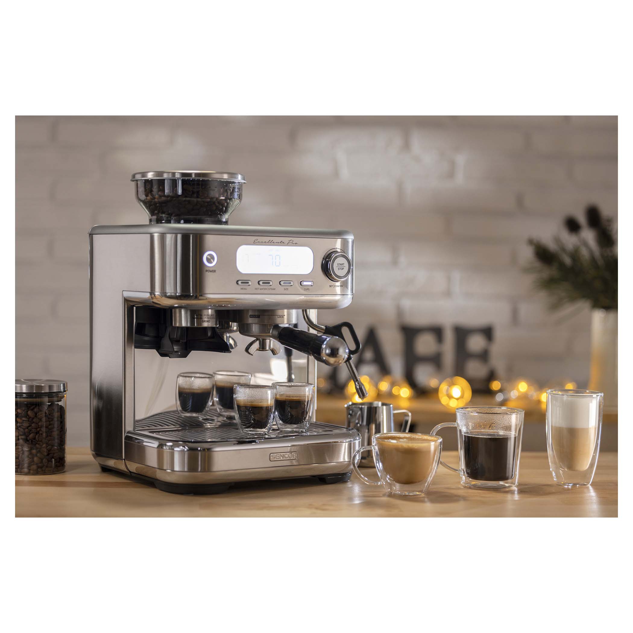Espresso Machine | SES 6050SS | Sencor.com