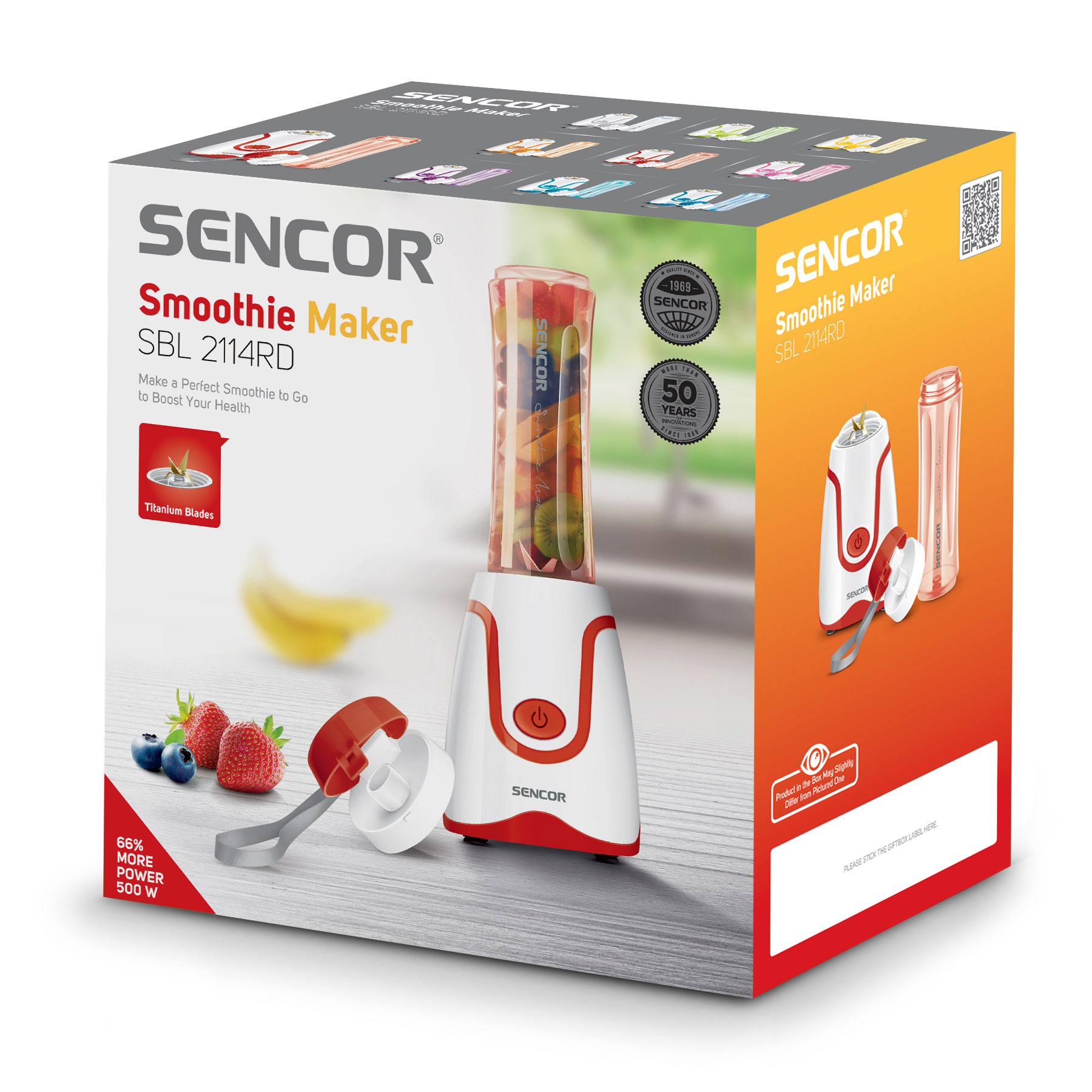 Smoothie maker | SBL 2114RD | Sencor.com