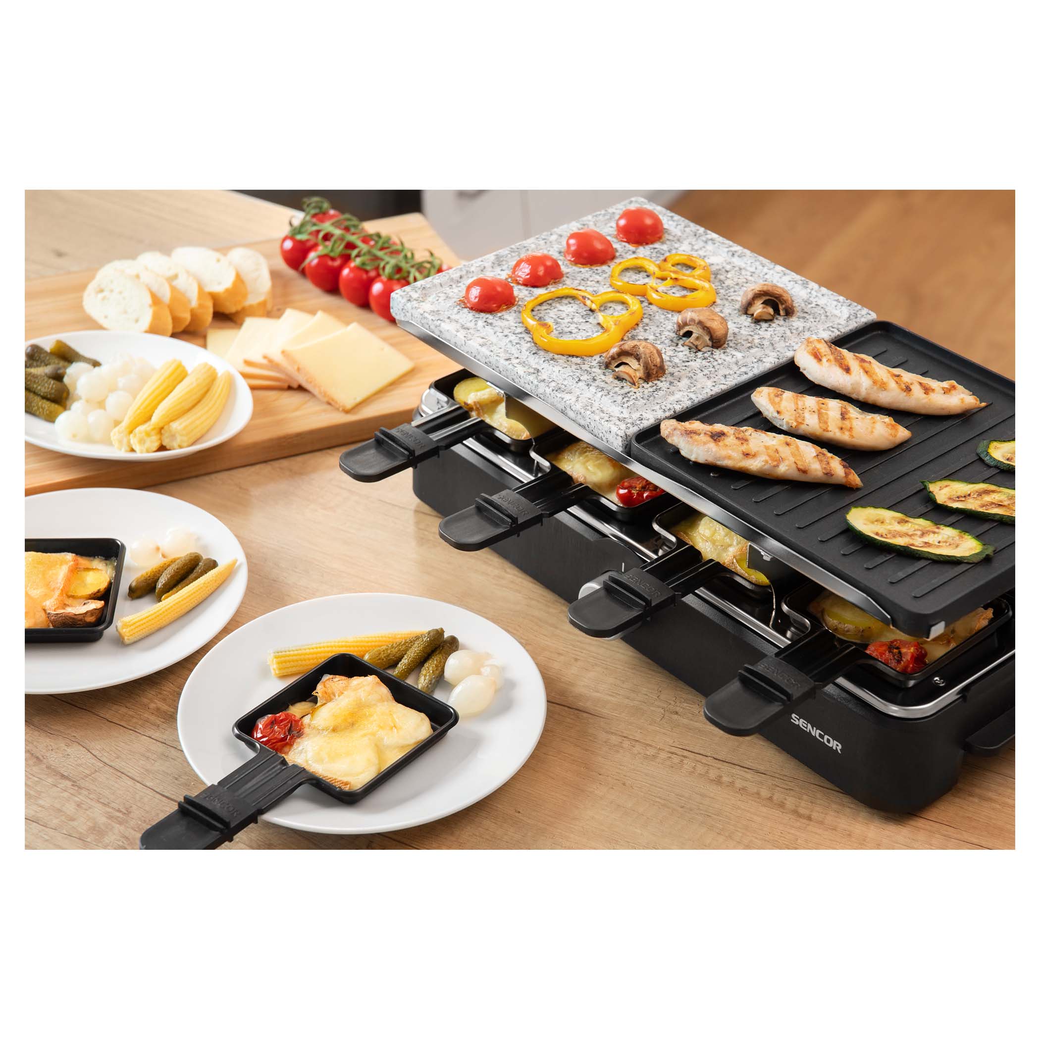 Raclette Grill | SBG 0260BK | Sencor.com
