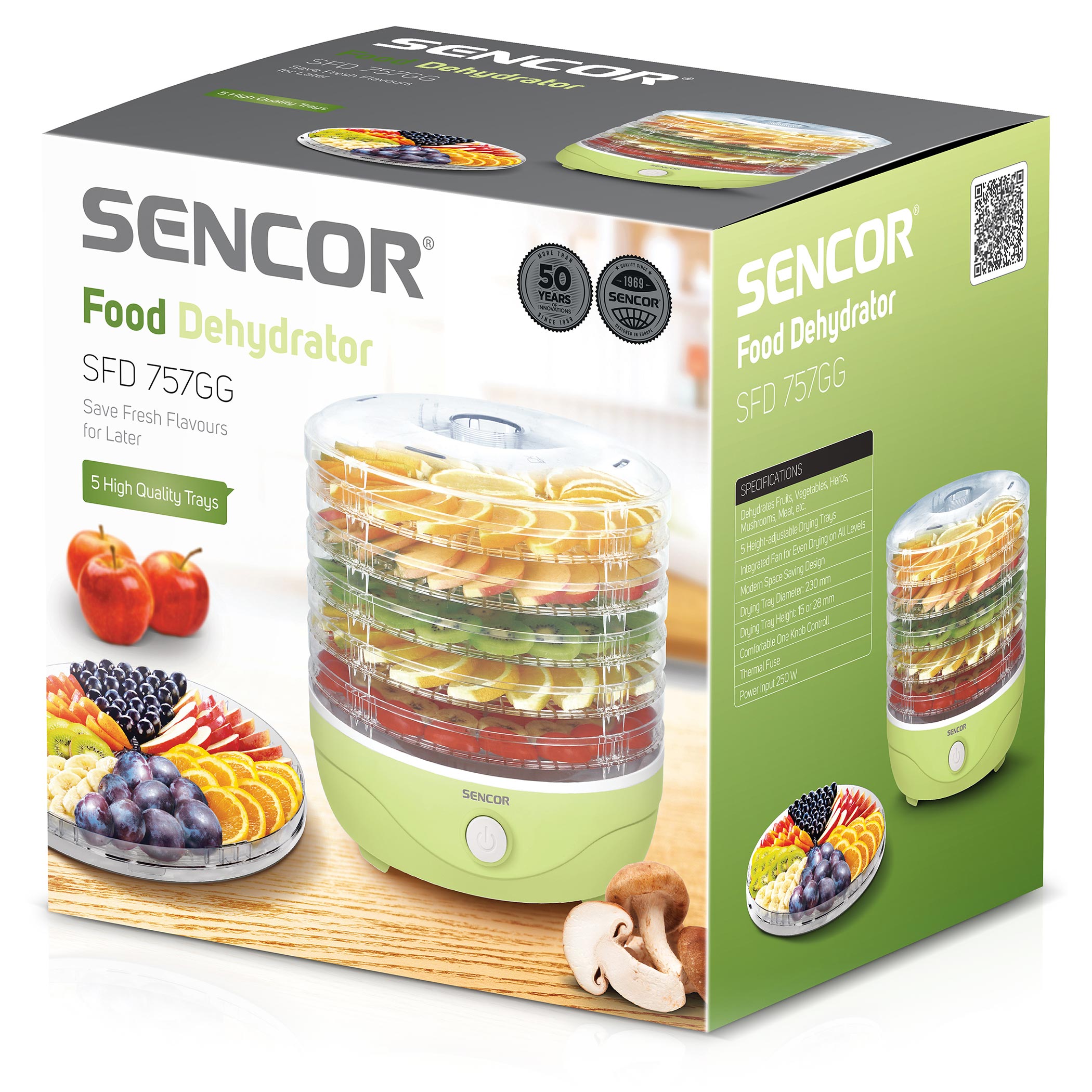 Food dehydrator | SFD 757GG | Sencor.com