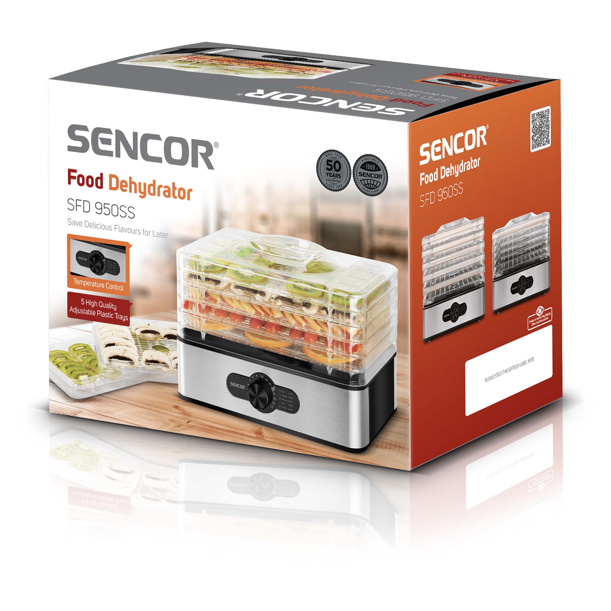Food dehydrator | SFD 950SS | Sencor.com