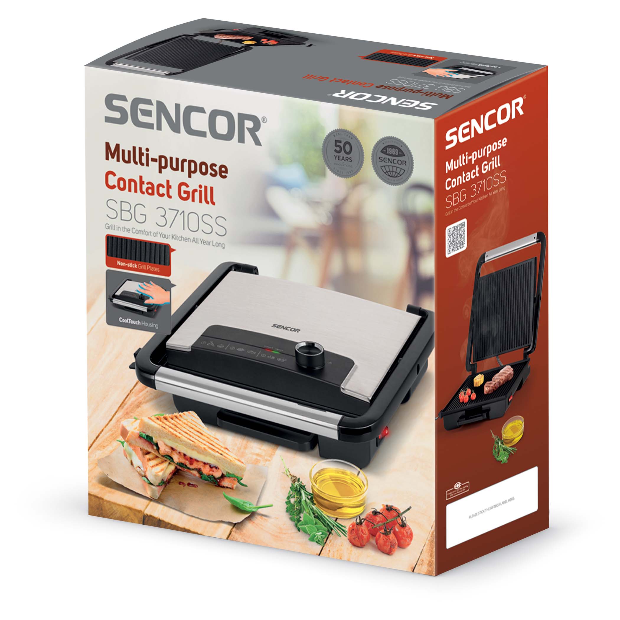 Contact Grill | SBG 3710SS | Sencor.com
