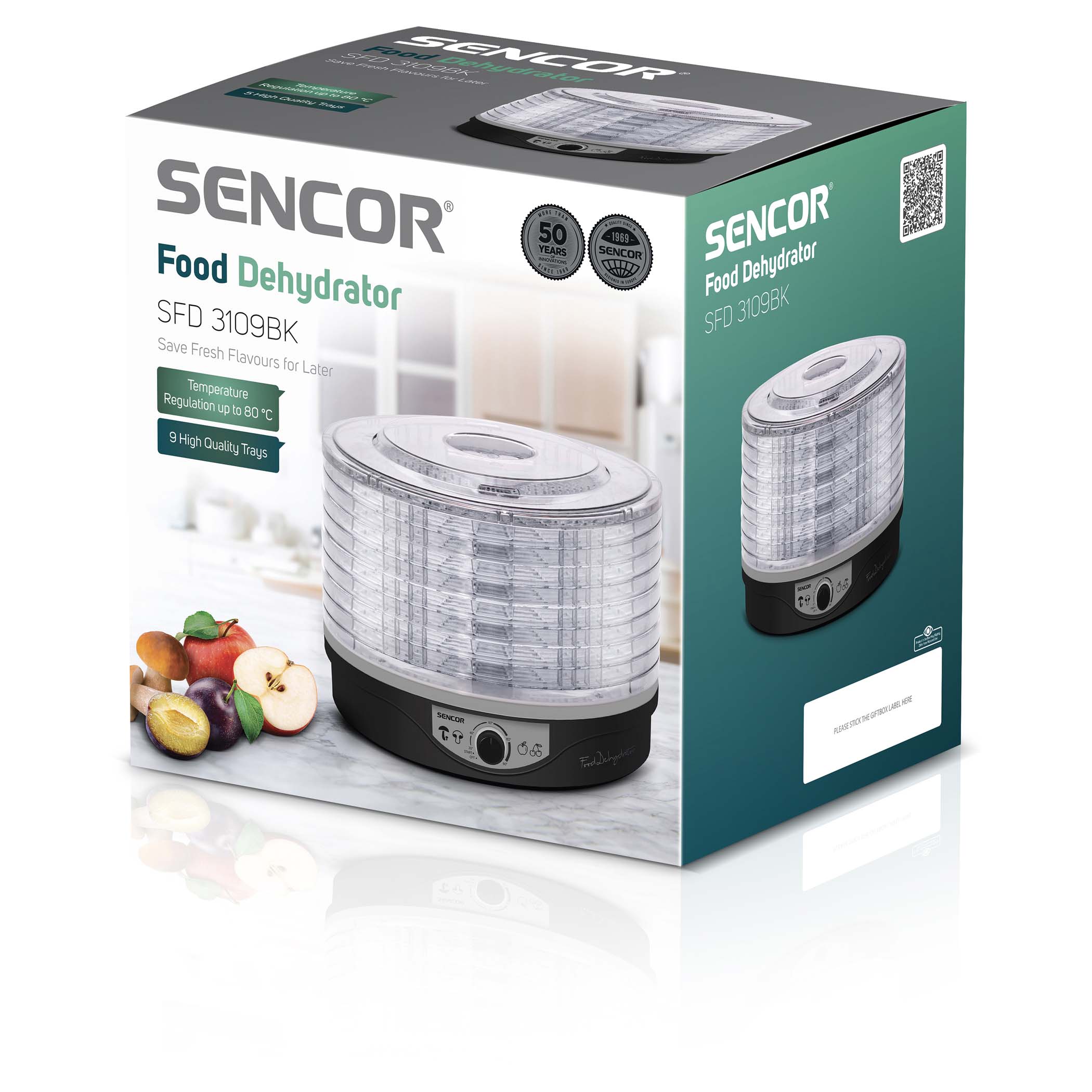 Food dehydrator | SFD 3109BK | Sencor.com