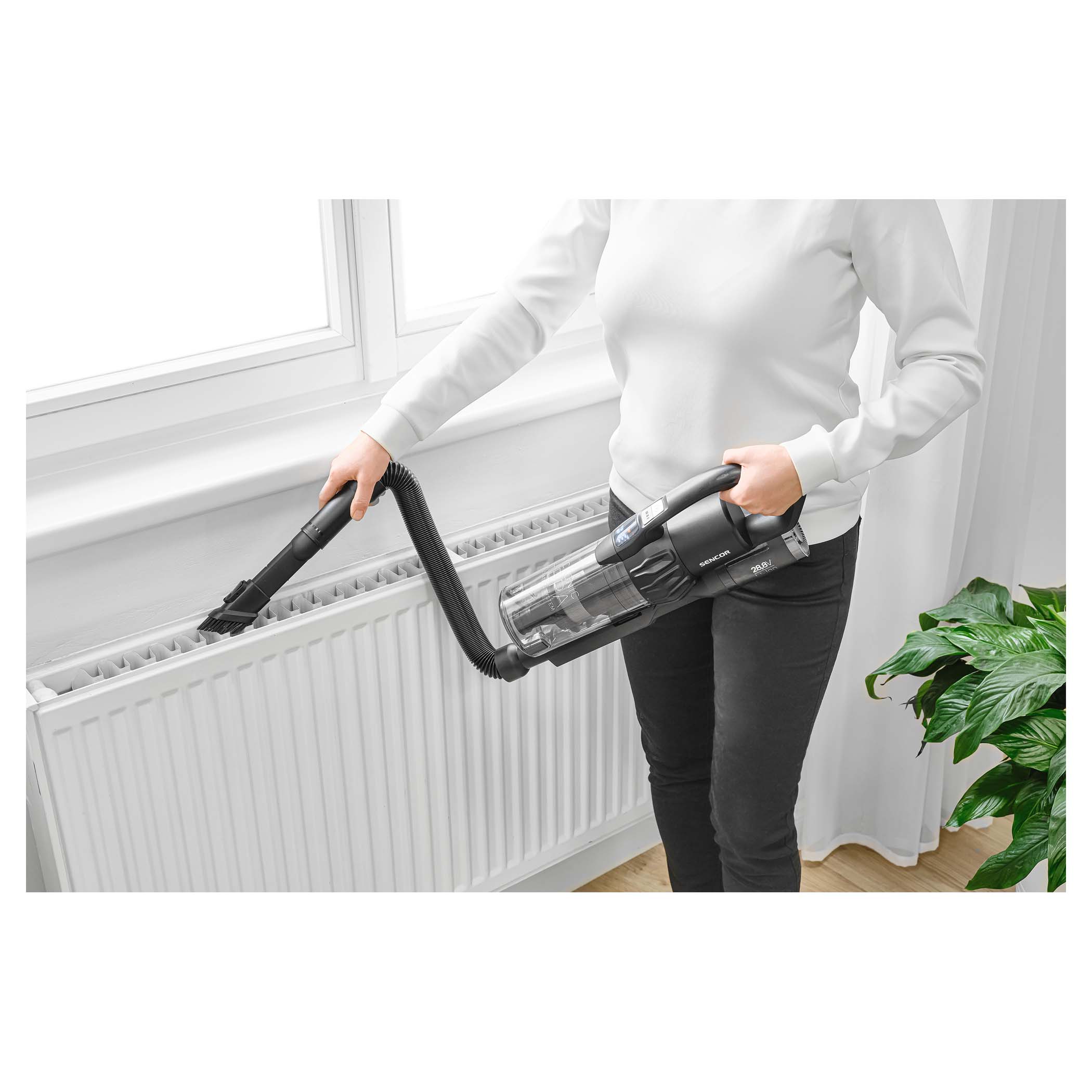 Cordless Stick Vacuum Cleaner | SVC 9879BK 4-in-1 | Sencor