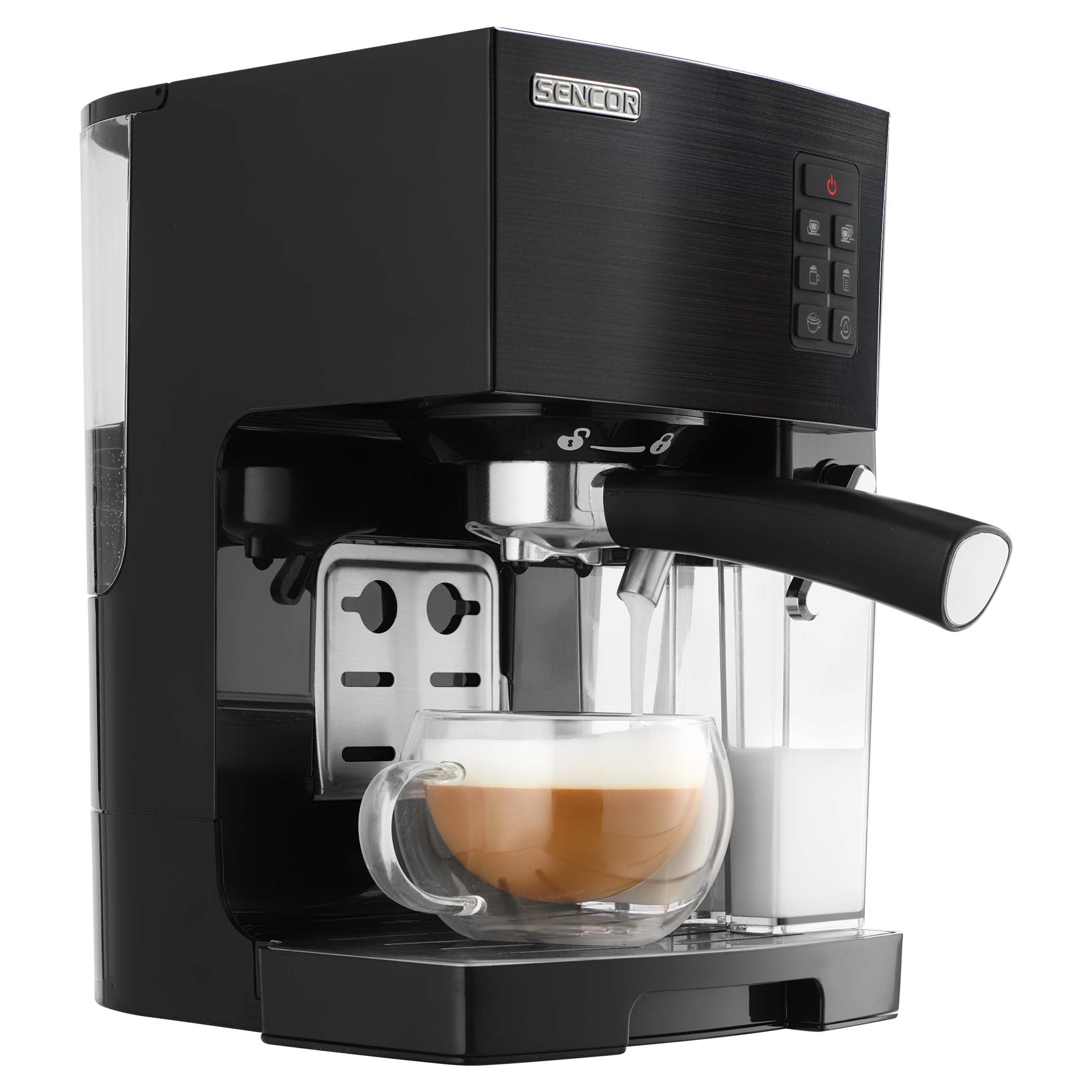 Semi-automatic espresso machine | SES 4050SS-EUE3 | Sencor.com