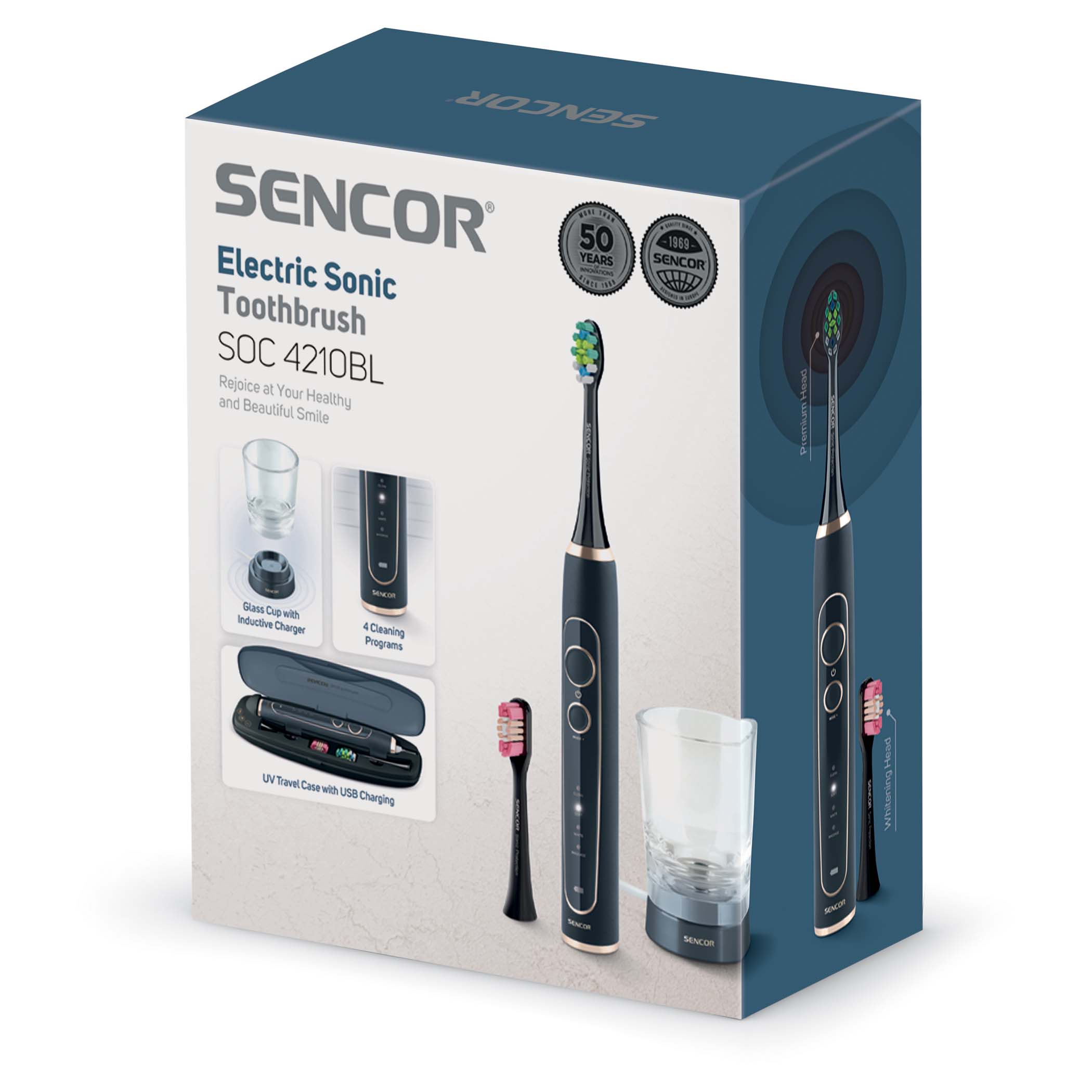 Electric Sonic Toothbrush | SOC 4210BL | Sencor.com