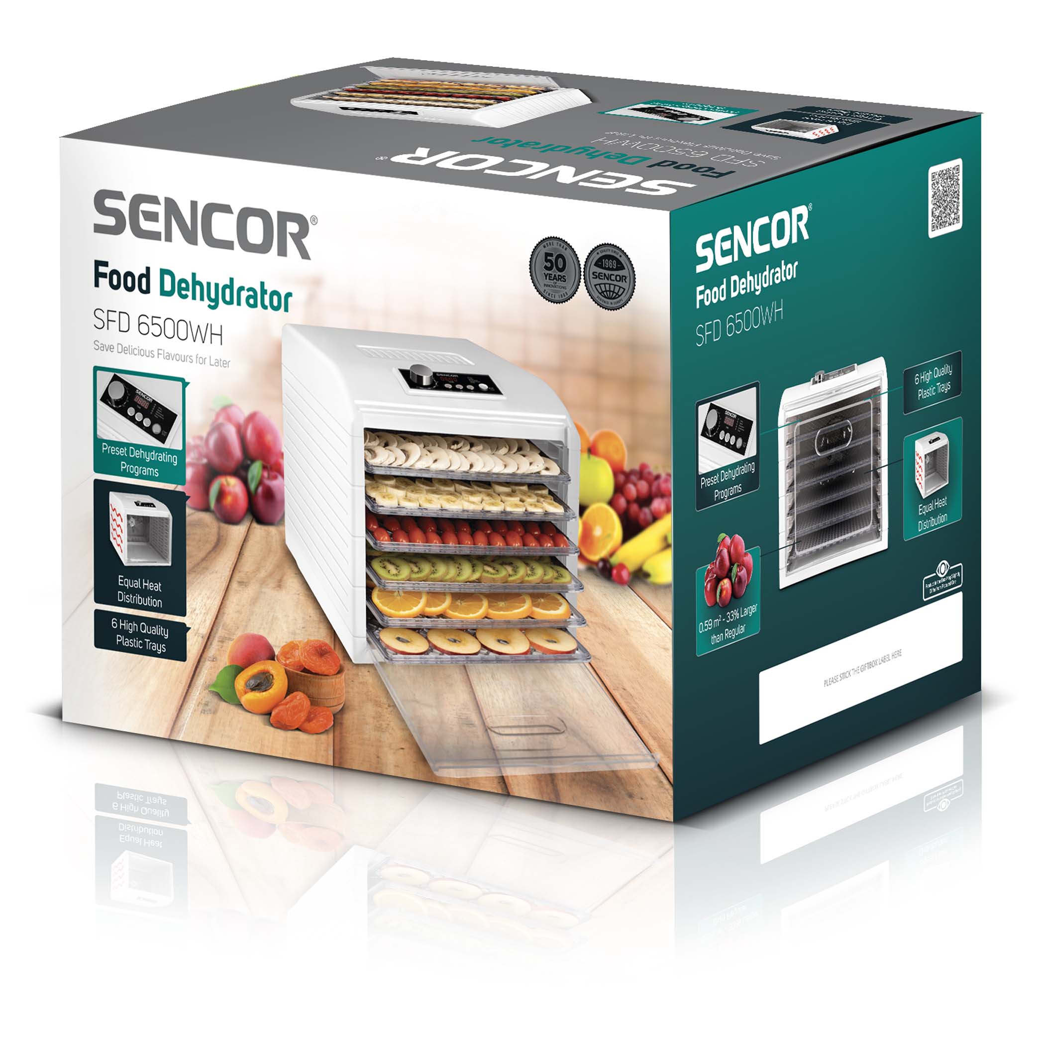 Food dehydrator | SDF 6500WH | Sencor.com