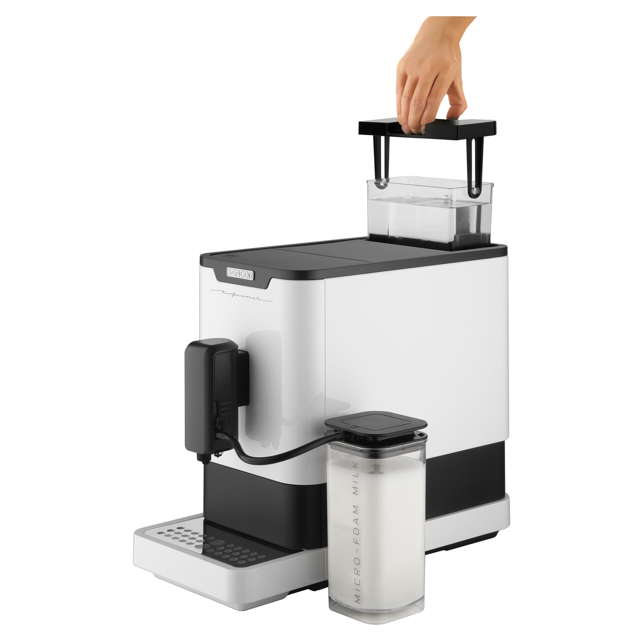 Automatic Espresso/Cappuccino Machine | SES 9210WH | Sencor.com