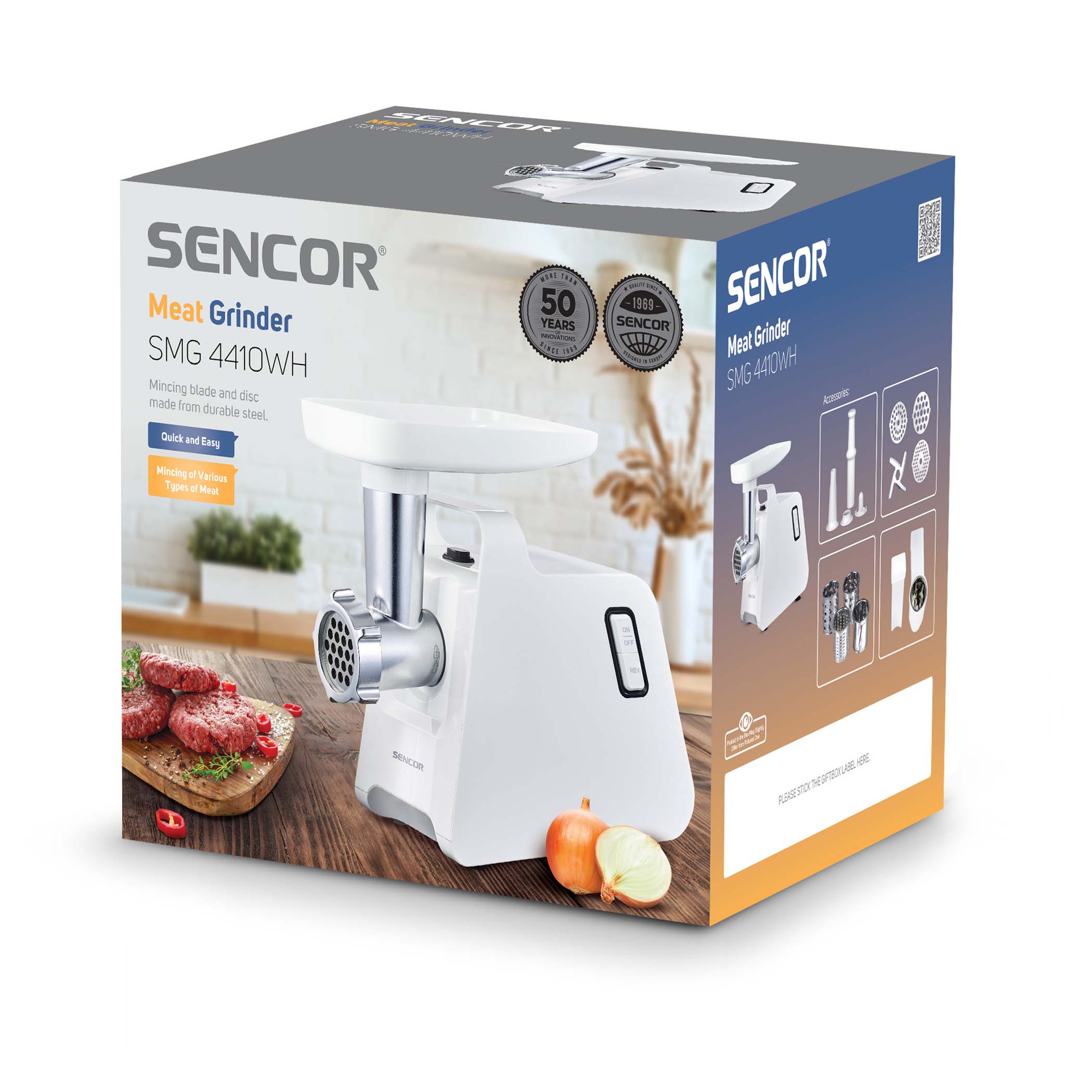 Meat Grinder | SMG 4410WH | Sencor.com