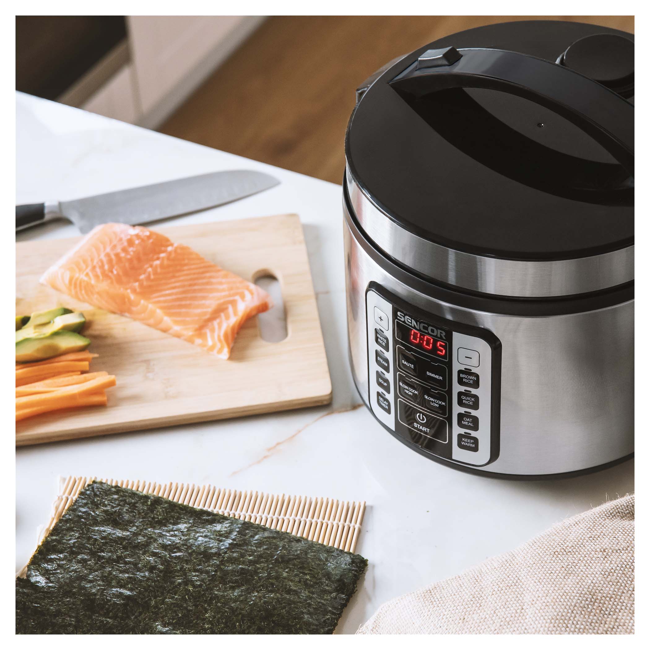 Multifunctional Rice Cooker | SRM 3151BK | Sencor.com