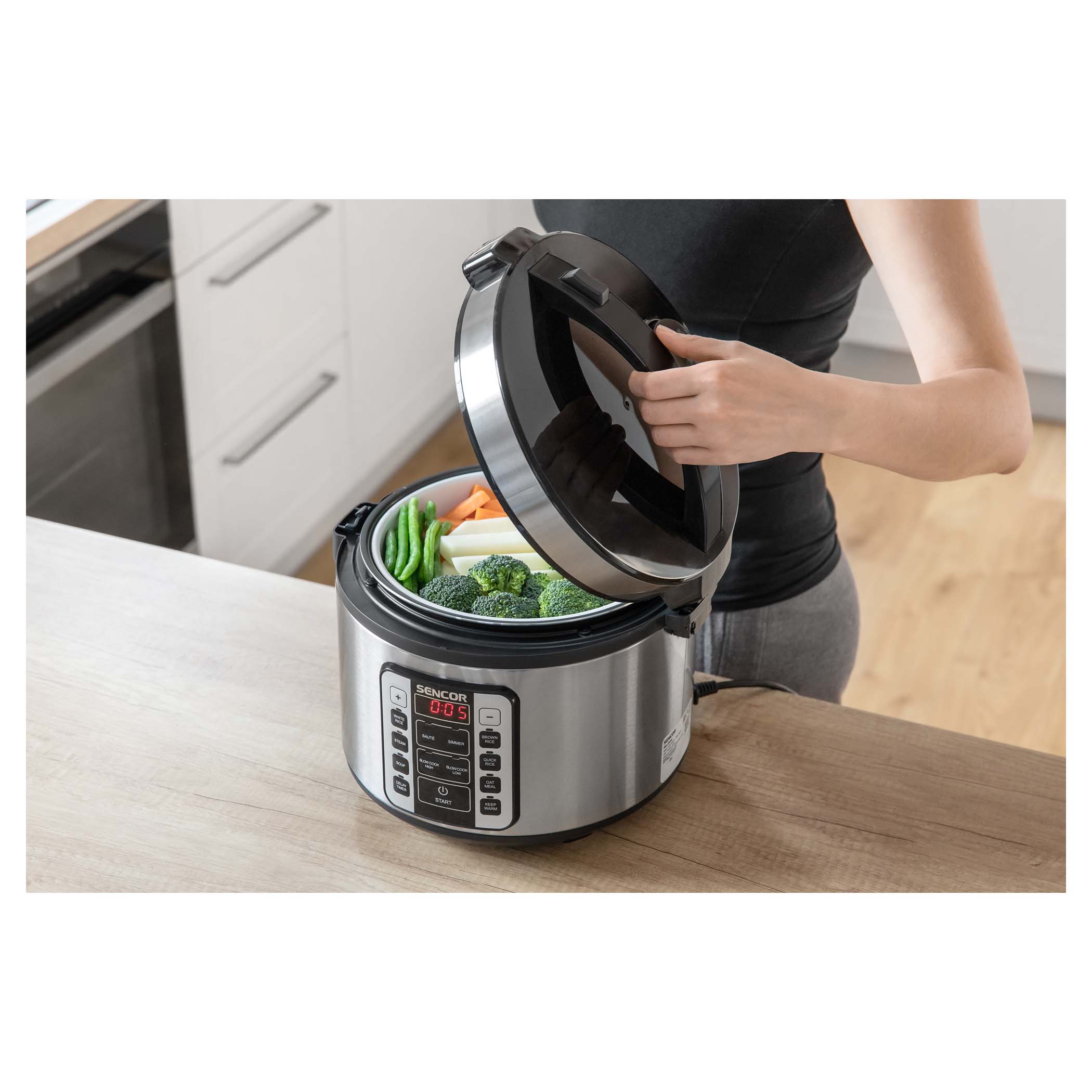 Multifunctional Rice Cooker | SRM 3151BK | Sencor.com