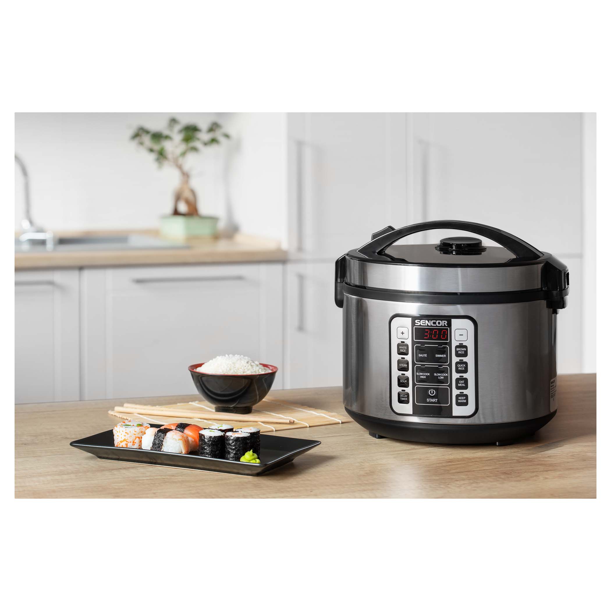 Multifunctional Rice Cooker | SRM 3151BK | Sencor.com