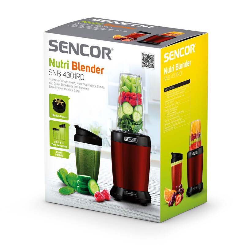 Nutri Blender | SNB 4301RD | Sencor.com