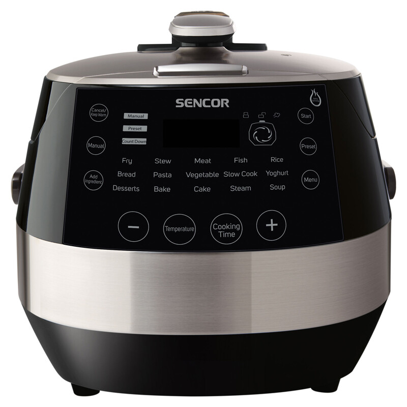 Electric Pressure Cooker | SPR 4000BK | Sencor.com