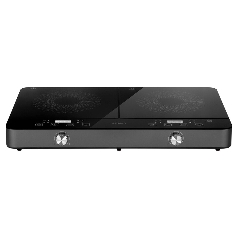 Double induction & radiant cooktop | SCP 4001BK | Sencor.com