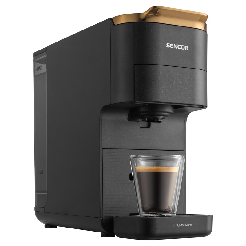 Multi-Capsule Coffee Machine 3 in 1 | SCC 1000BK | Sencor.com