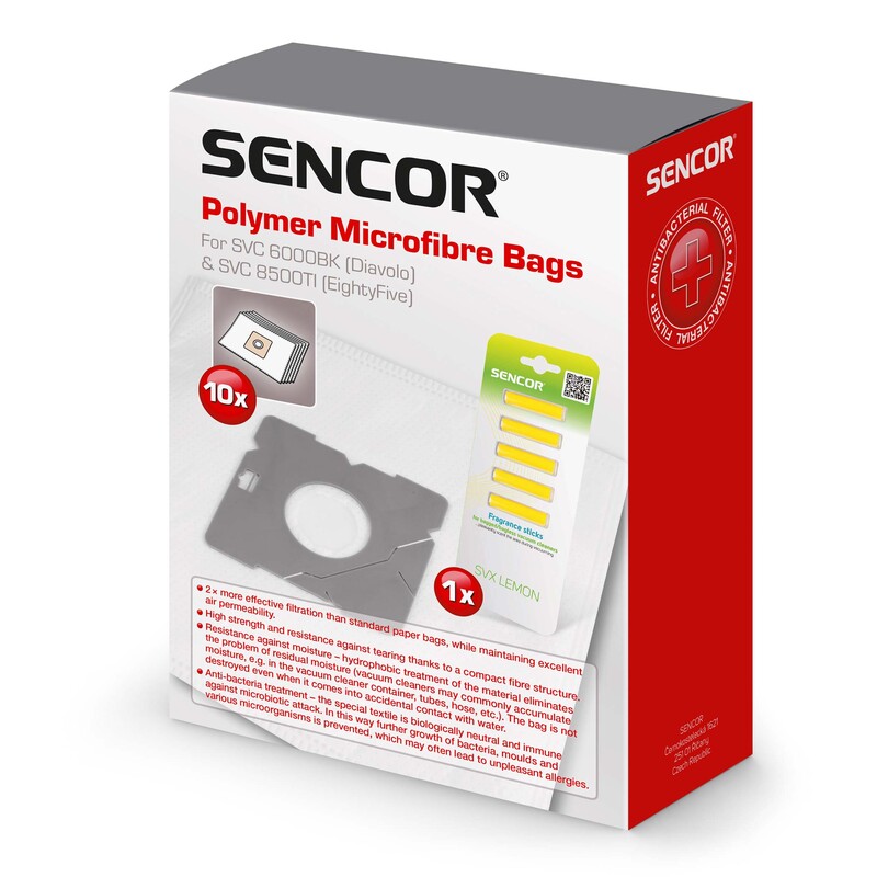 Microfibre Bags | SVC 6000BK/8500TI (10bags) | Sencor.com