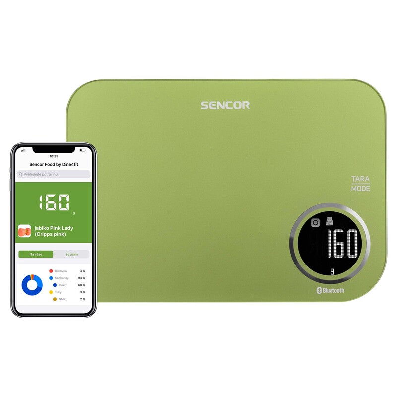 Smart Bluetooth Kitchen Scale | SKS 7070GG | Sencor.com