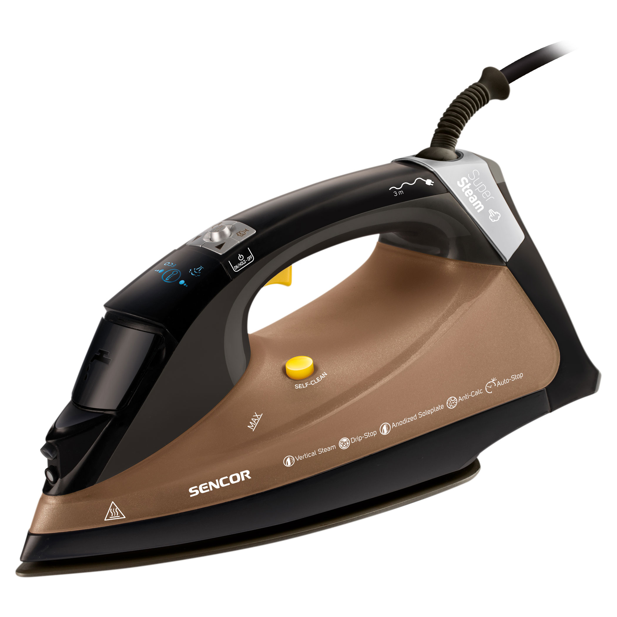 Digital steam iron | SSI 9400BK | Sencor